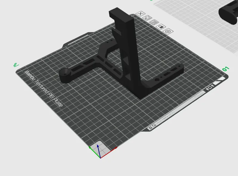 Bambulab P1P P1S X1C Spool holder right/left - Free 3D Print Model ...