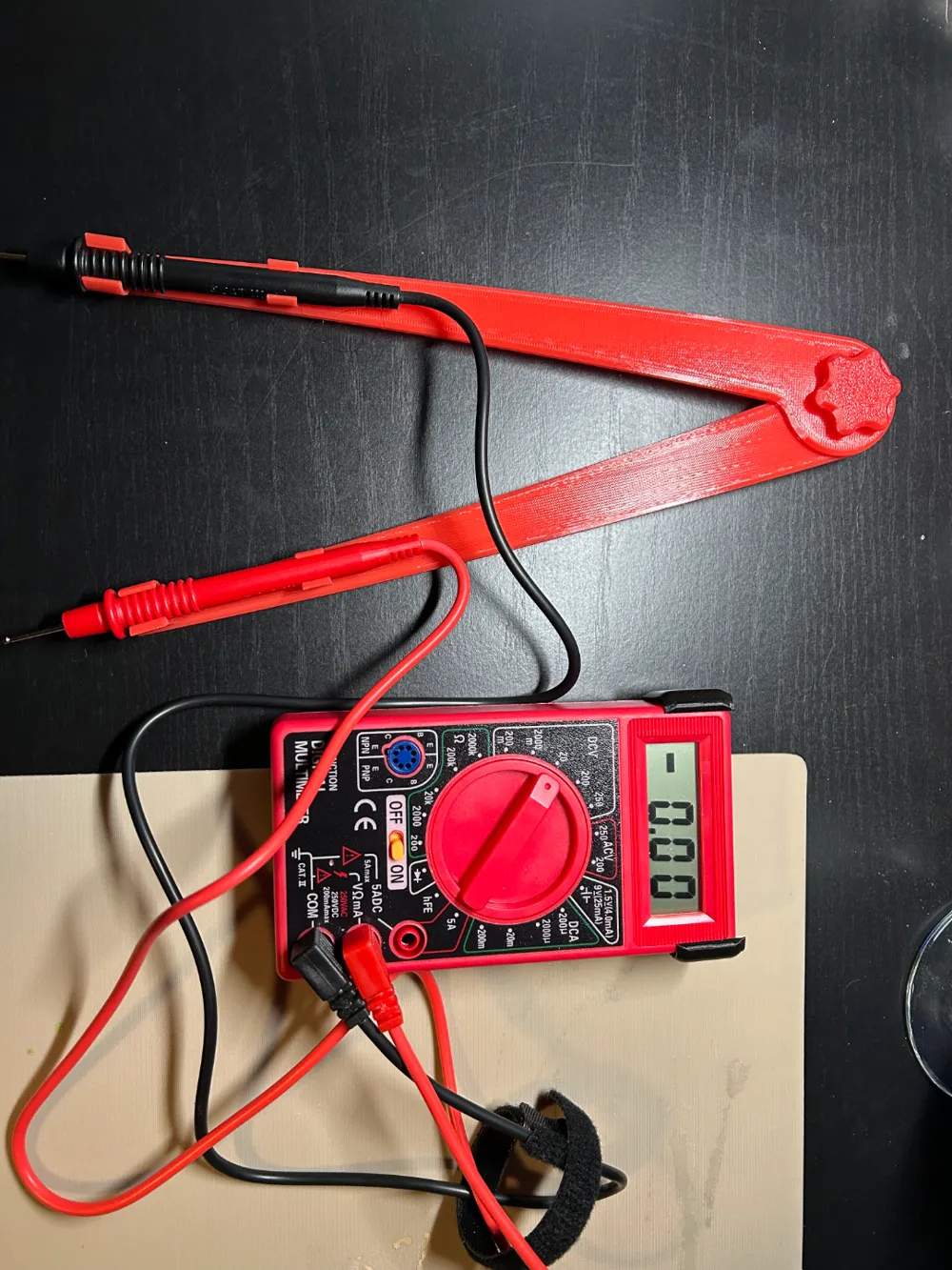 Harbor Freight Multimeter arms Remixed by user_1579142357 - MakerWorld