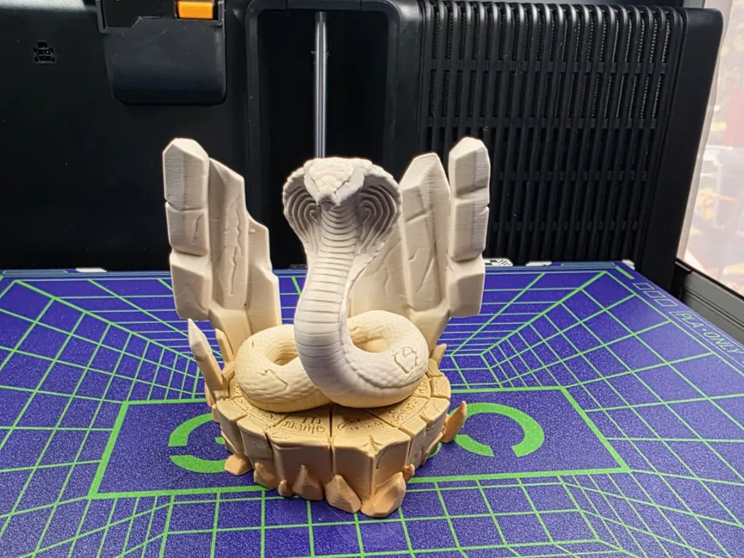 Mystic King Cobra - Free 3D Print Model - MakerWorld