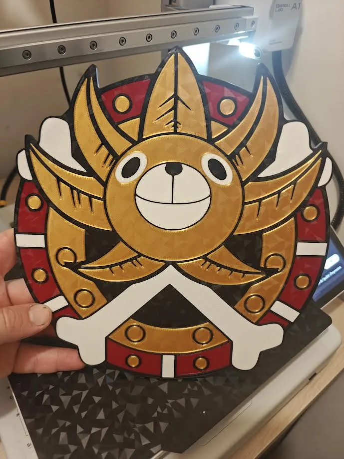 jolly rogger one piece thousand sunny by KaktusRC MakerWorld: Download ...