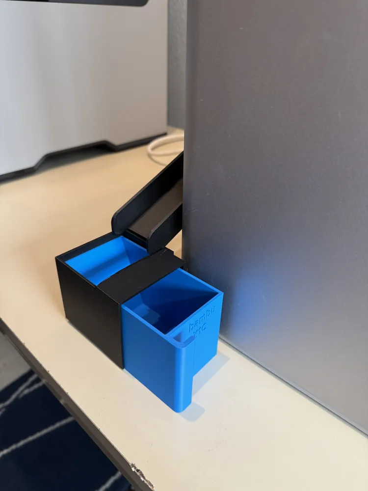Poop bucket chute for X1 and P1 - Free 3D Print Model - MakerWorld