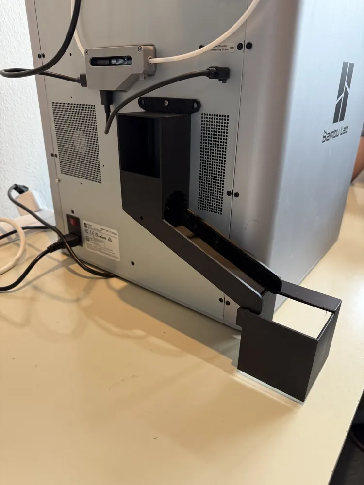 Poop bucket chute for X1 and P1 - Free 3D Print Model - MakerWorld