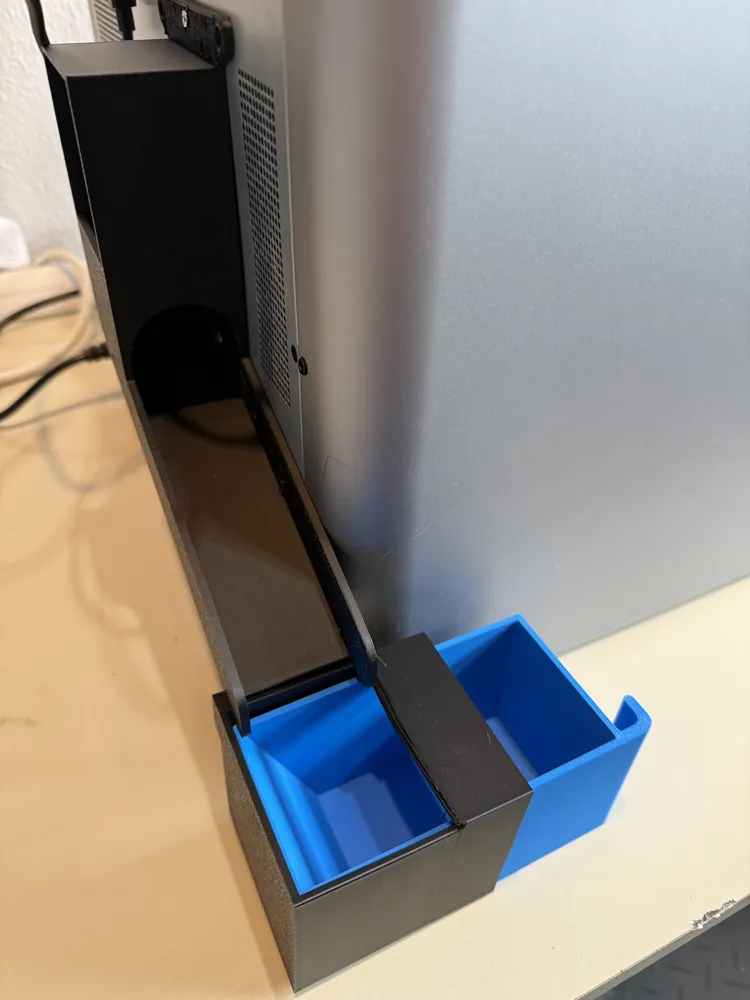 Poop bucket chute for X1 and P1 - Free 3D Print Model - MakerWorld