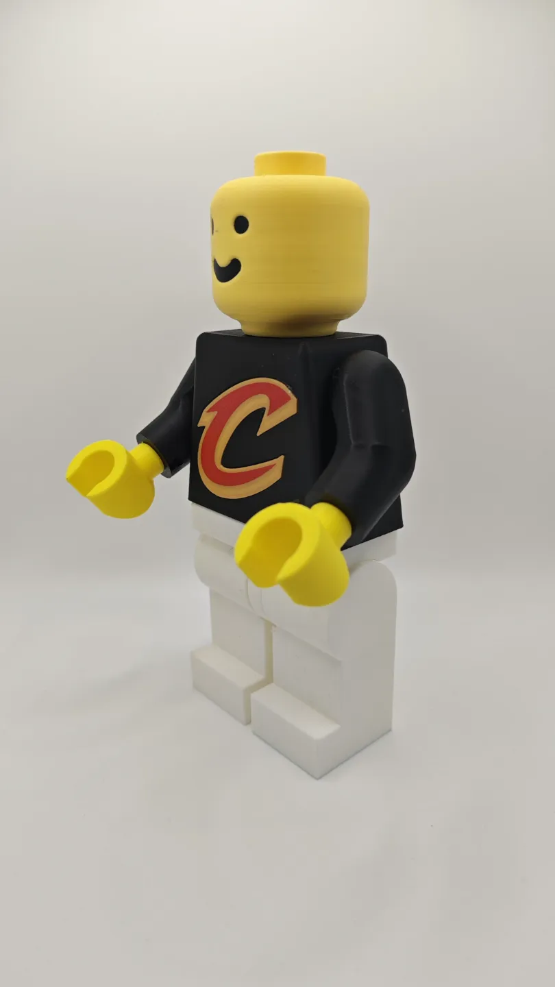NBA Brick Man - Cleveland Cavaliers (500%) by glenngri - MakerWorld