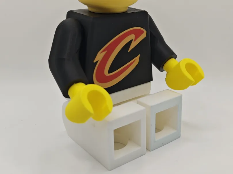 NBA Brick Man - Cleveland Cavaliers (500%) by glenngri - MakerWorld