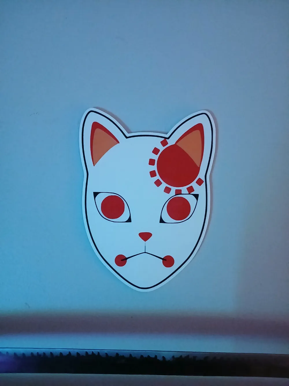 Demon Slayer Warding Mask (Fox Mask) by @LathanKreative - MakerWorld