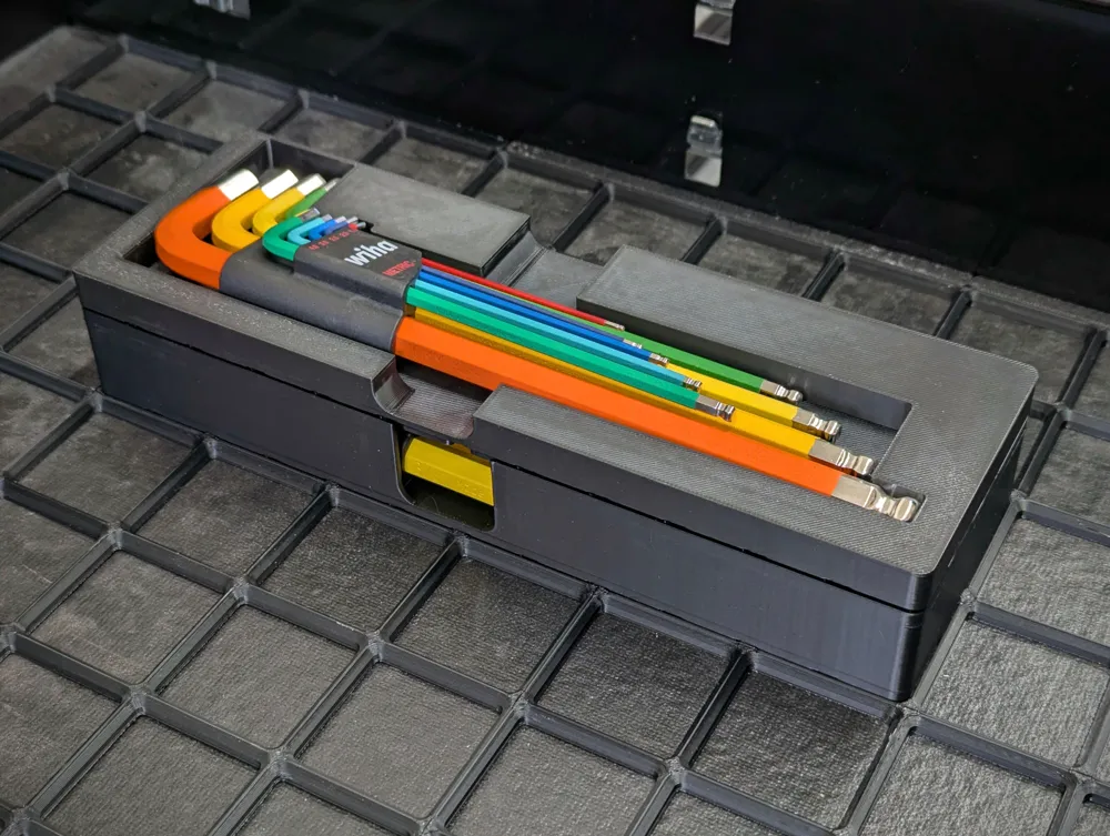 Wiha Hex L-Key (Allen Key) Holder - Gridfinity by Plastic Robot ...