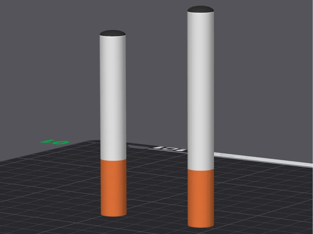 Fake cigarettes 72mm & 84mm by Librarian_Wizard - MakerWorld