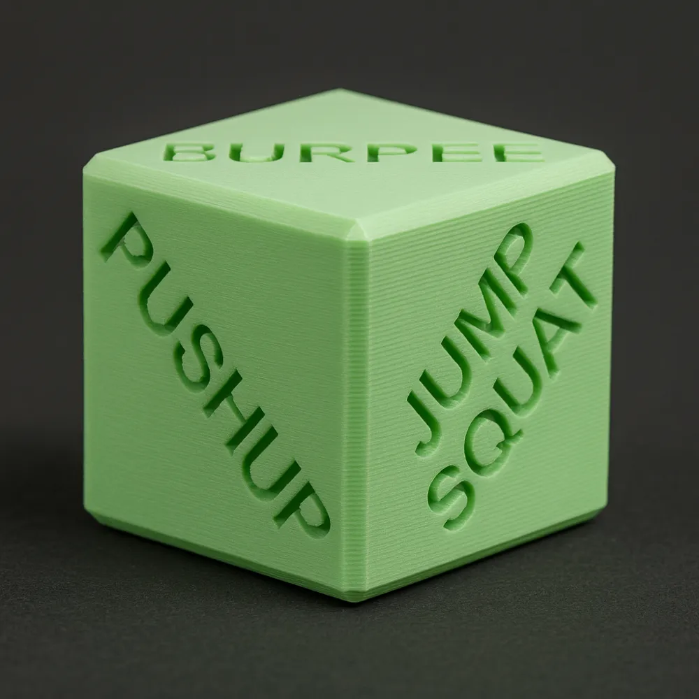 Fitness Training Dice by Octane MakerWorld: Download Free 3D Models