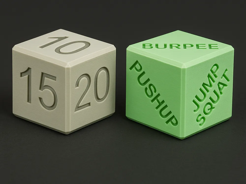 Fitness Training Dice by Octane MakerWorld: Download Free 3D Models