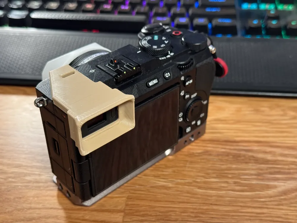 소니 A7C2 A7CR 뷰파인더 아이컵/뷰파인더 보호덮개, 8g의 가벼운 소모품 by 开橘崽的屁屁象MakerWorld: 무료 ...