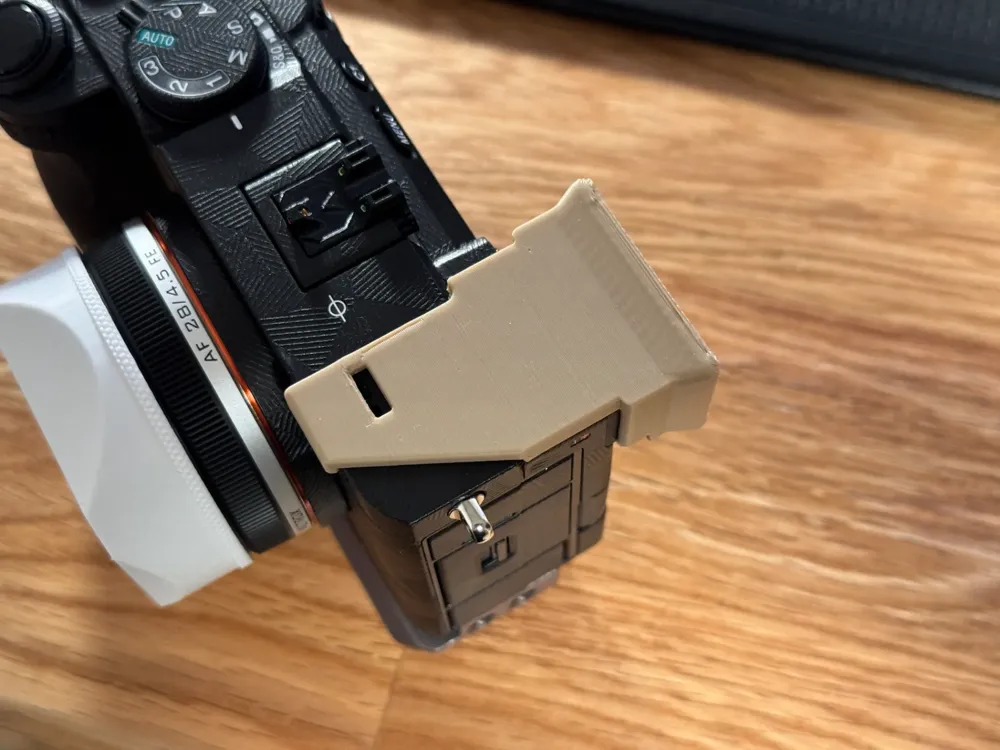 Sony A7C2 A7CR取景器眼罩/取景器保护罩 仅需8g耗材 来自 开橘崽的屁屁象 MakerWorld：免费下载 3D 模型