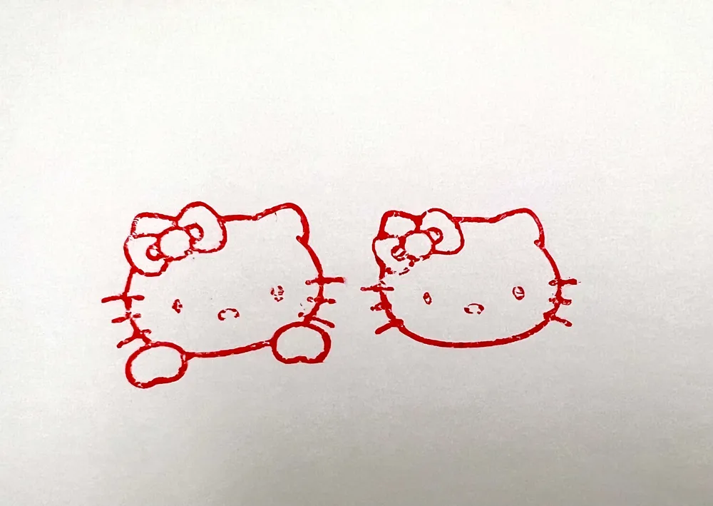 Hello Kitty Stamper - Free 3D Print Model - MakerWorld