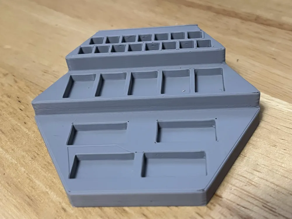 settlers of catan map piece holder with game card by camshaft700 ...