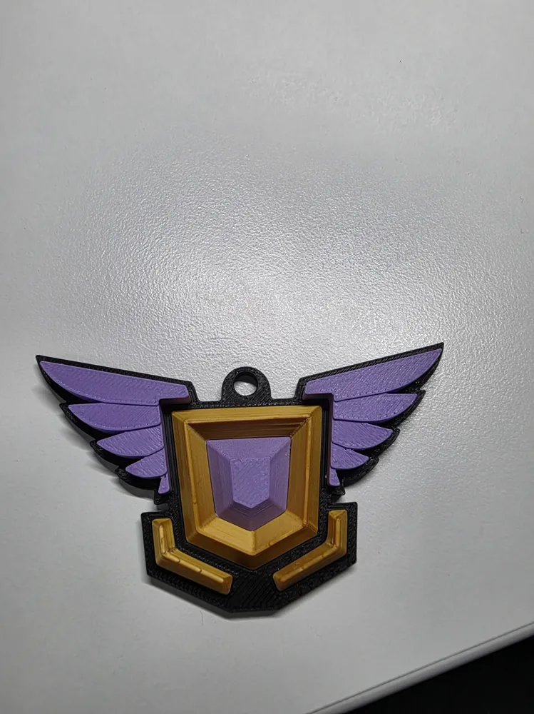 Roblox Rivals Nemesis Rank Keychain - Free 3D Print Model - MakerWorld