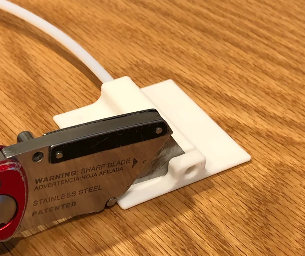 PTFE Tube Cutter Block by RobertW - MakerWorld