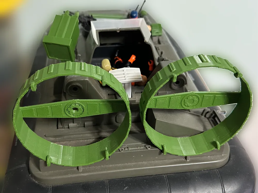 GI Joe Killer Whale Hover Craft Propeller - Free 3D Print Model ...