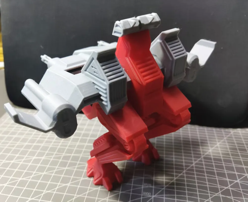 mobile phone holder ( mecha styling) by stephen_WS MakerWorld: Download Free 3D Models