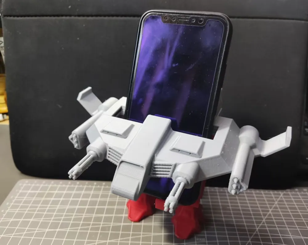 mobile phone holder ( mecha styling) by stephen_WS MakerWorld: Download ...