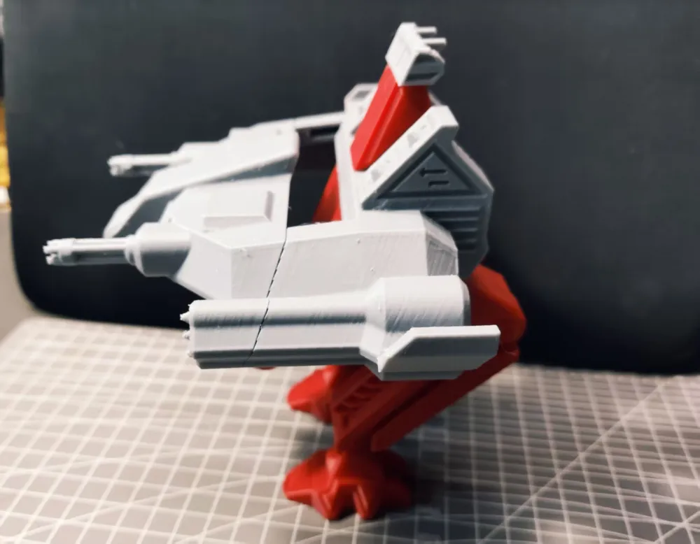 mobile phone holder ( mecha styling) by stephen_WS MakerWorld: Download Free 3D Models