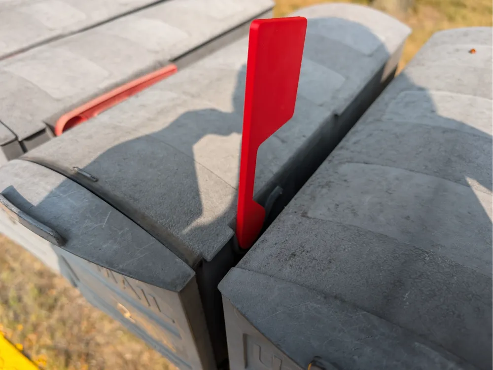 Rubbermaid Mailbox Flag by tinnvec - MakerWorld