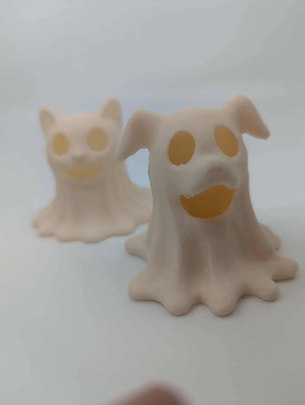 Spooky Best Friends Ghost Cat & Pup by SchmerBle MakerWorld: Download ...