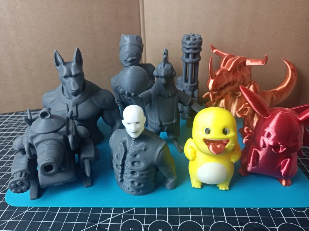 AI-generated figurines by QYM 3D 脑洞造物秦一鸣 - MakerWorld