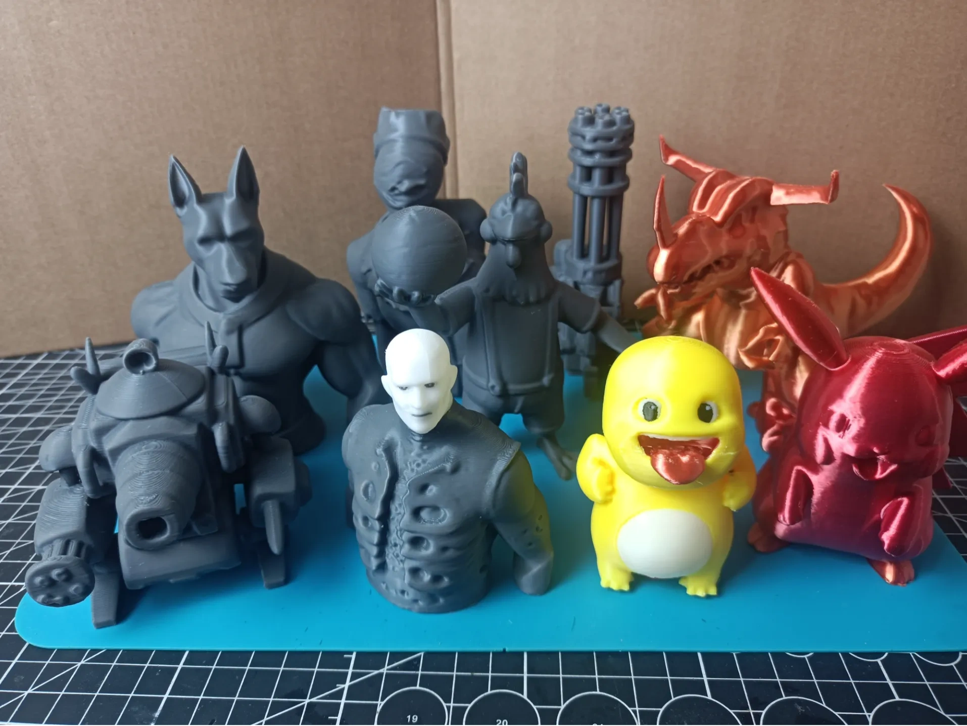 AI-generated figurines by QYM 3D 脑洞造物秦一鸣 - MakerWorld