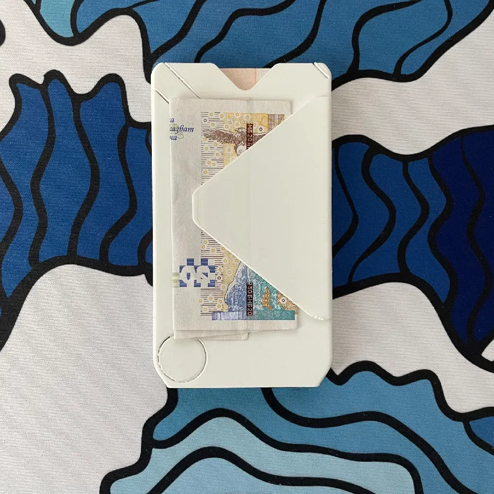 slim cascade card wallet with money clip Remixed by iviyan MakerWorld ...