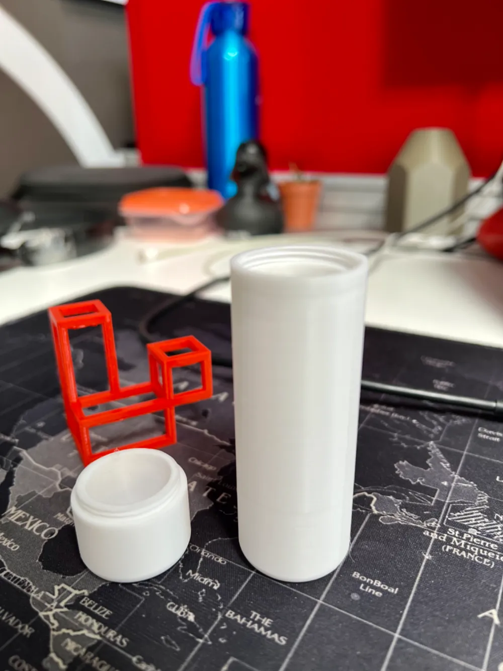 Multi-Purpose Screw-Top Cylindrical Container by mirchaemanuel - MakerWorld