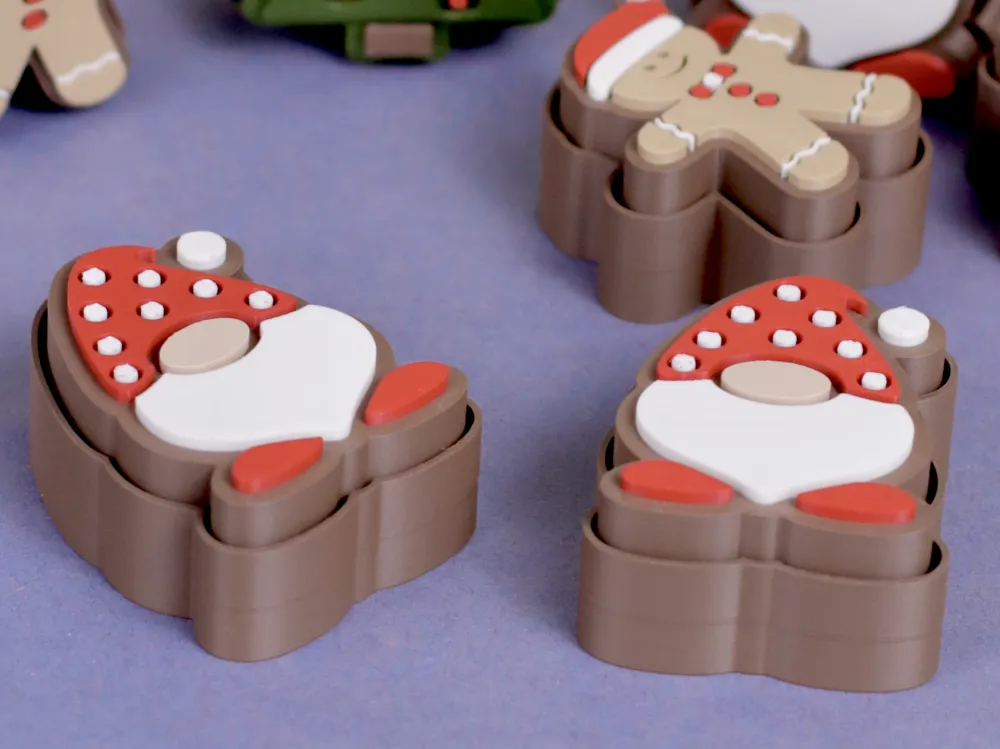 Christmas Gnome – 3D Printable Clicker (MX Switch) - Free 3D Print ...