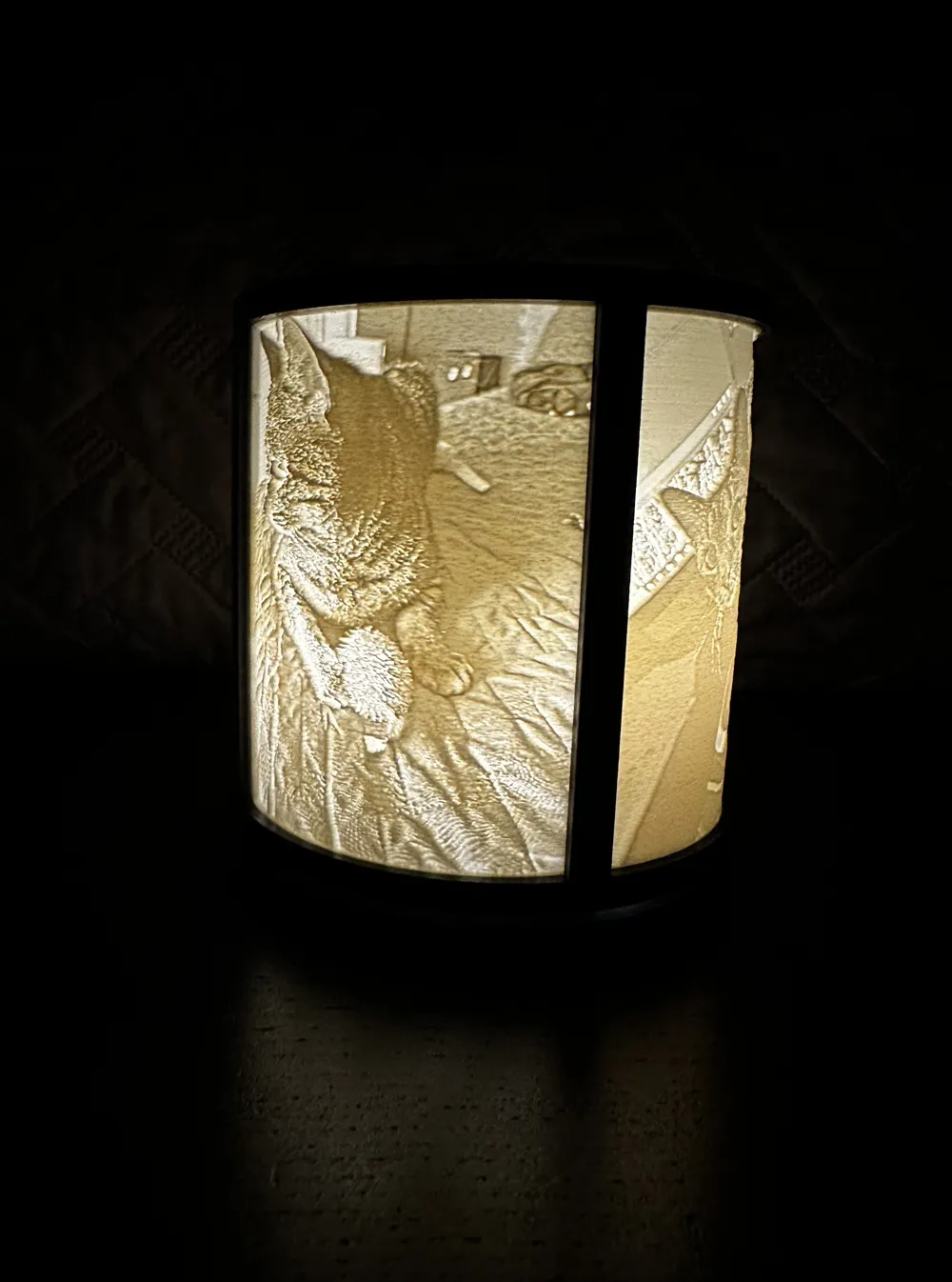 Customizable Lithophane Light Picture Lamp - Free 3D Print Model ...
