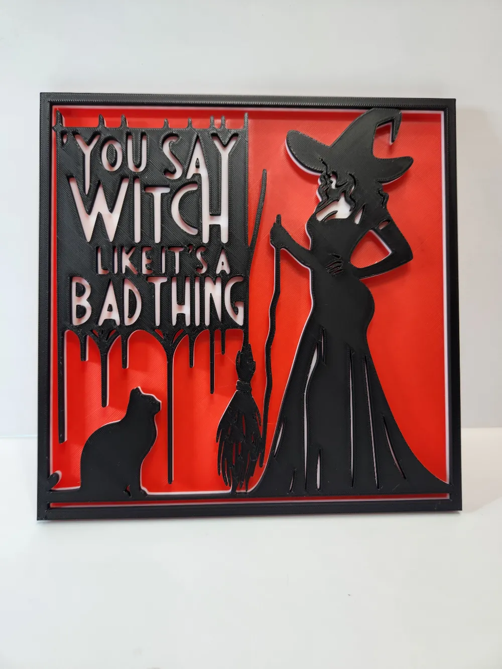 Bad Witch - Halloween Wall Art by Jamboodle - MakerWorld