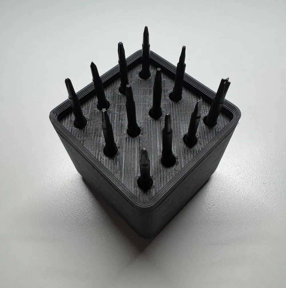 Precision Screwdriver Bits Holder x12 - Gridfinity by JlKlR MakerWorld ...
