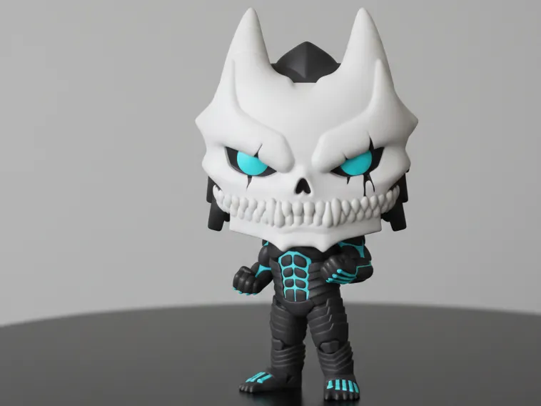 Kafka Hibino Kaiju No. 8 Chibi - Free 3D Print Model - MakerWorld
