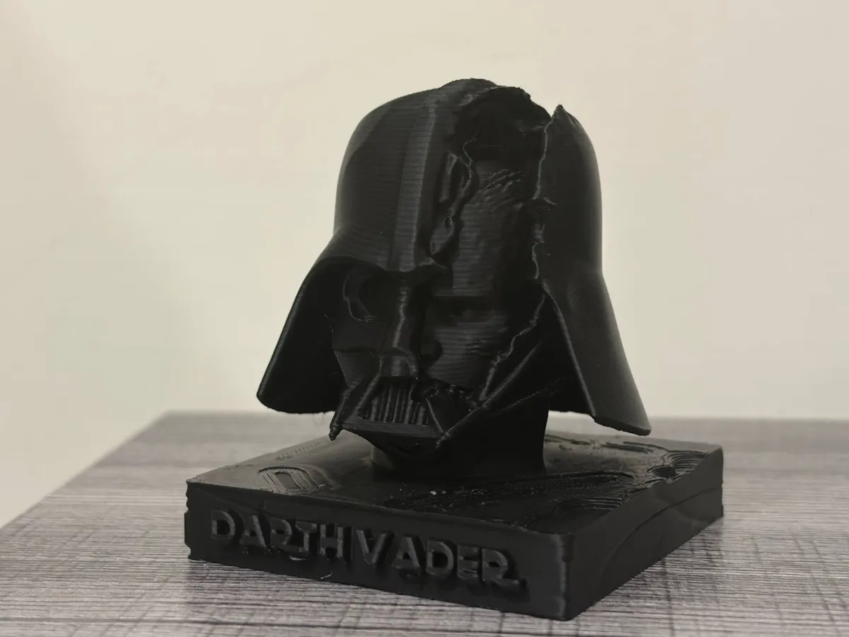Epic Battle-Damaged Darth Vader Bust Star Wars - Free 3D Print Model ...