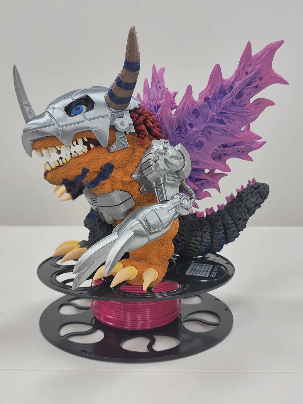 Chibi Godzilla Mechagodzilla (Multi-part) - Free 3D Print Model ...