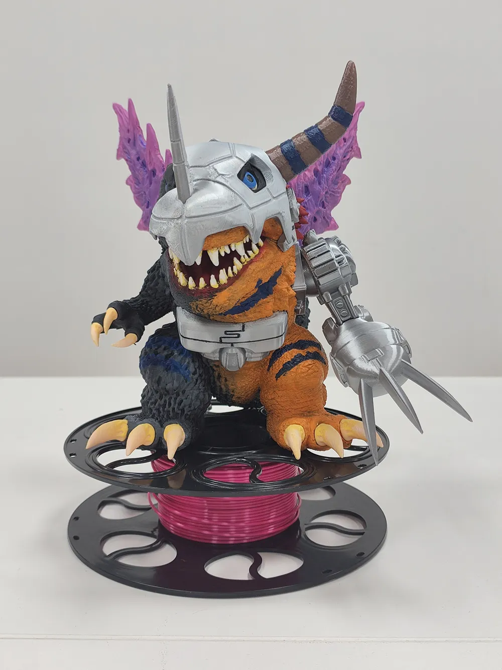 Chibi Godzilla Mechagodzilla (Multi-part) - Free 3D Print Model ...