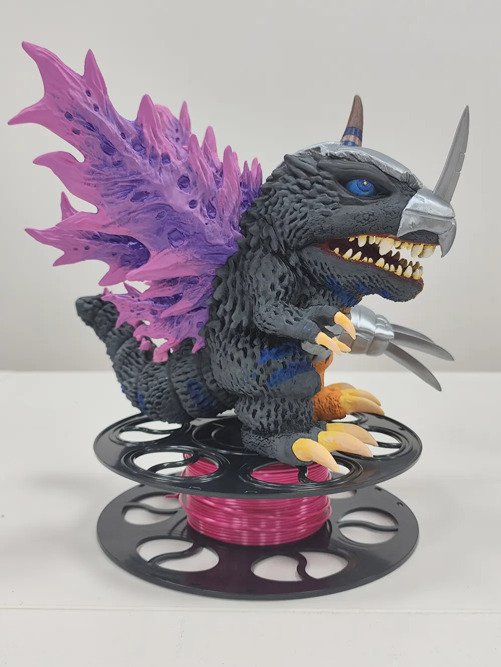 Chibi Godzilla Mechagodzilla (Multi-part) - Free 3D Print Model ...