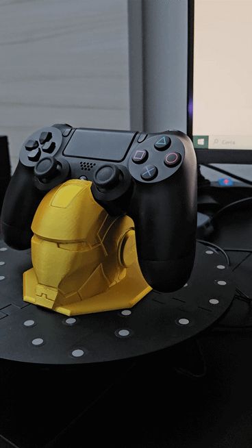 PS4-Controller-controlled eyes with 6 servos, ESP32 by espRyk ...