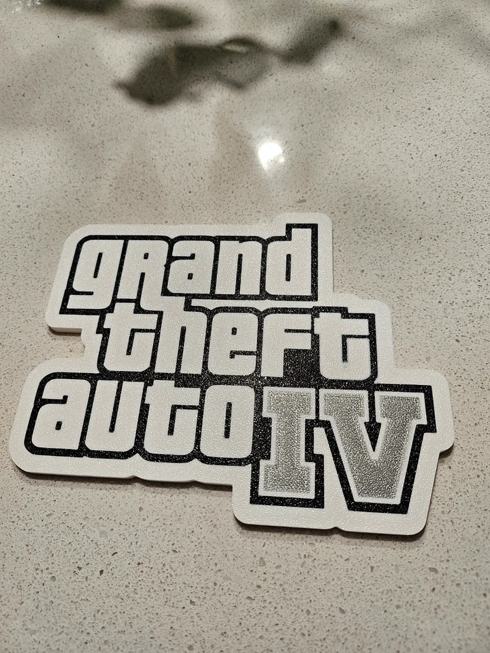 GTA-4 Logo-Wall Art by Tommy GunMakerWorld: Download Free 3D Models