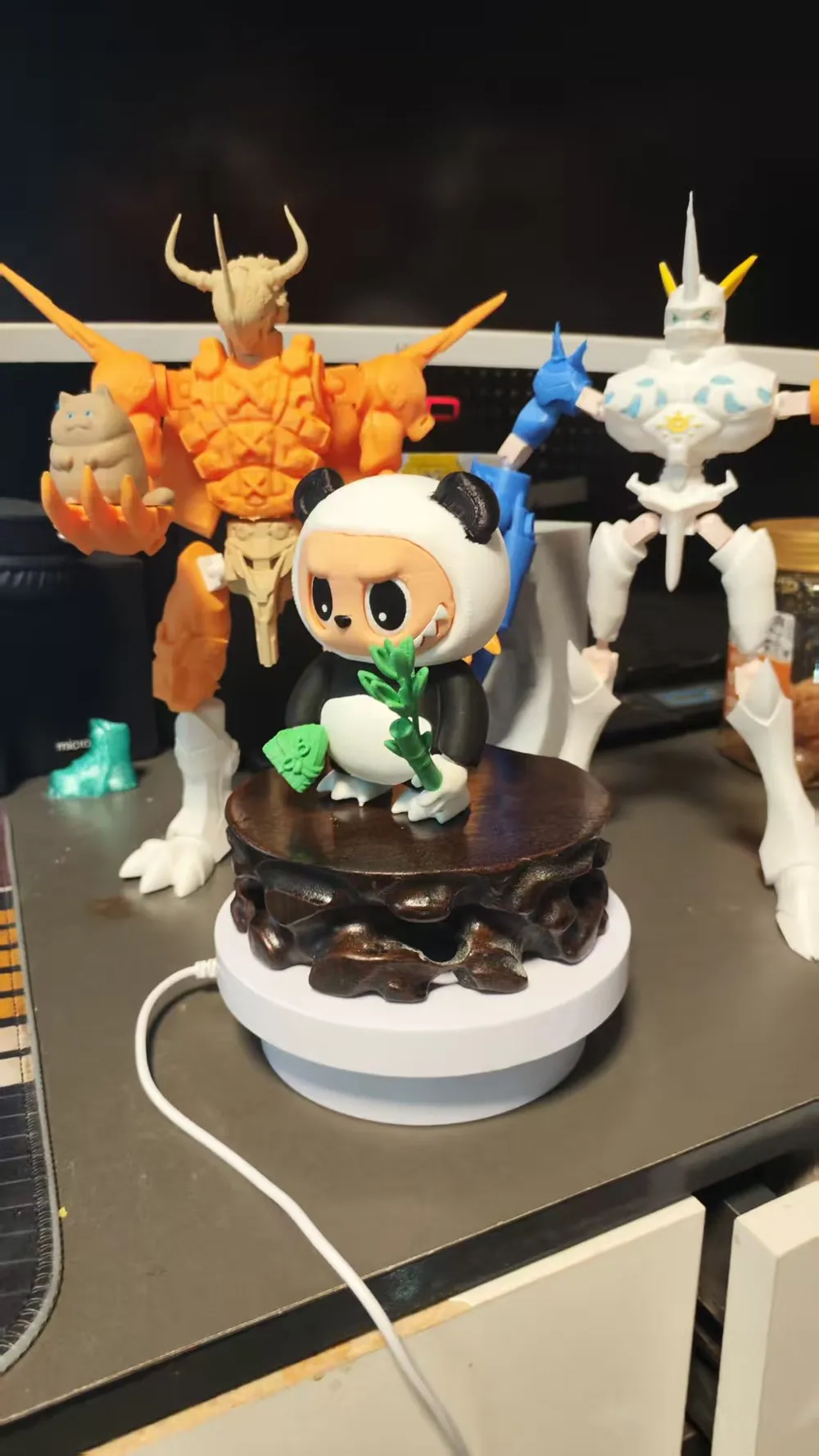 Happy Dragon Boat Festival-Labubu in Panda Suit by pandabear MakerWorld: Download Free 3D Models