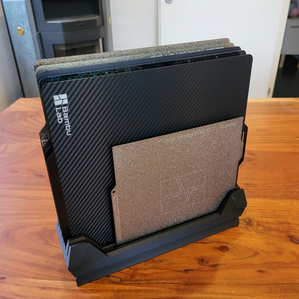 Bambu Lab P1S/P1P/X1C/A1/A1 Mini Buildplate Holder by PRINTNIC ...