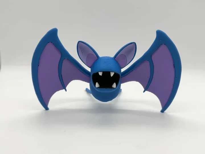 Zubat Multicolor - Free 3D Print Model - MakerWorld