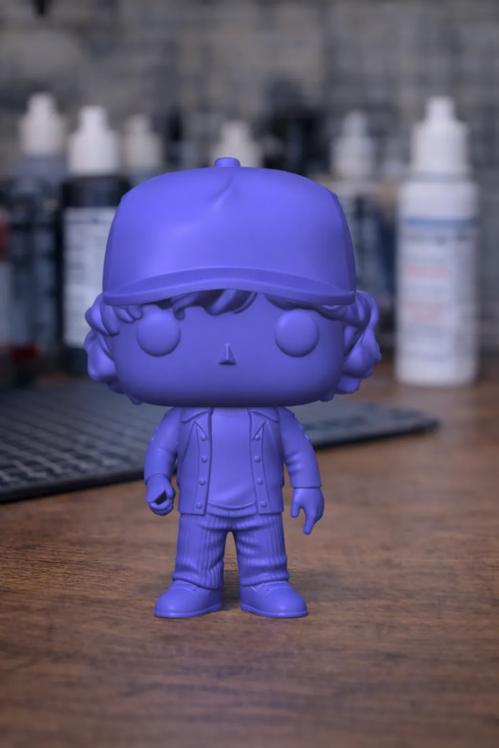 Stranger Things Dustin Chibi Figure - Free 3D Print Model - MakerWorld