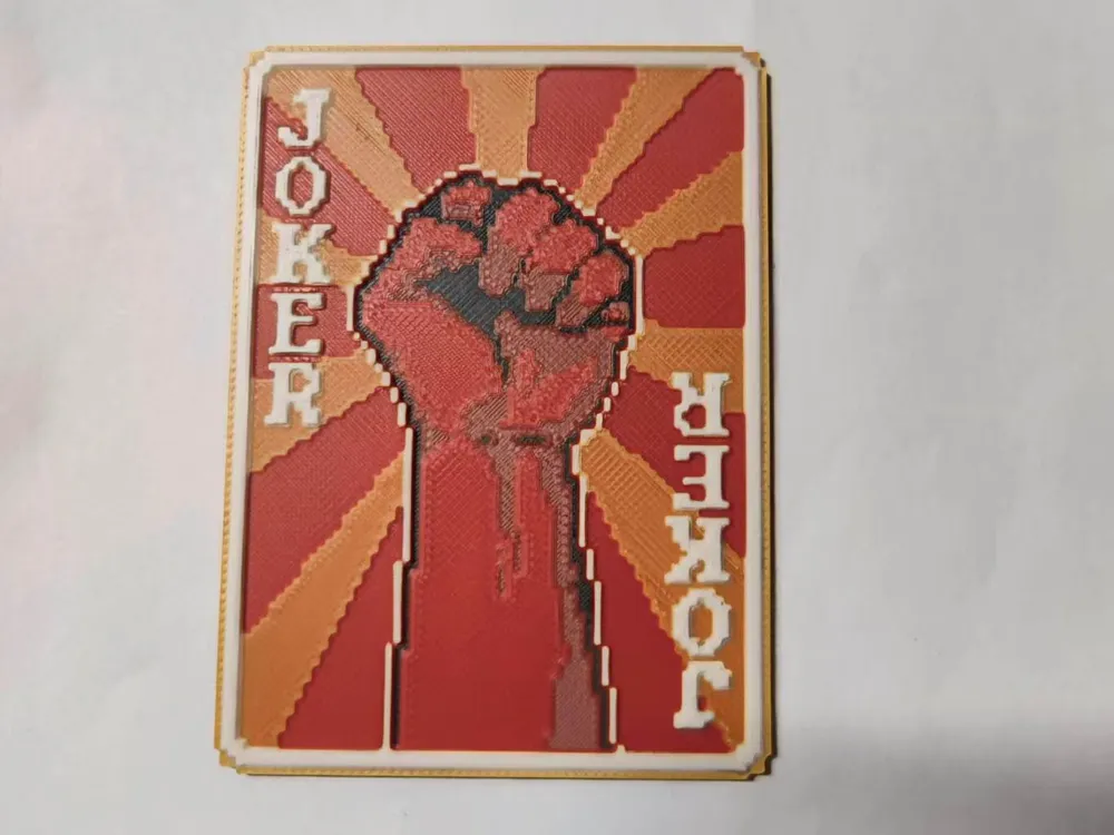 Balatro Raised-Fist hueforge by Great - MakerWorld