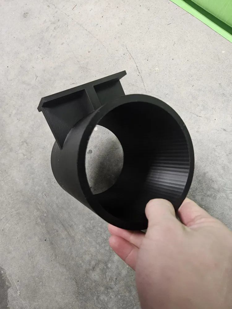 exhaustpipe connector 125-127mm, 4.9-5 inches - Free 3D Print Model ...