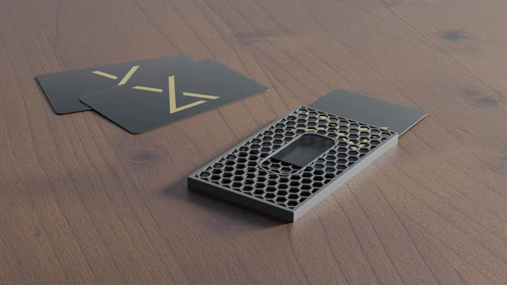 Business Card Holder - Free 3D Print Model - MakerWorld