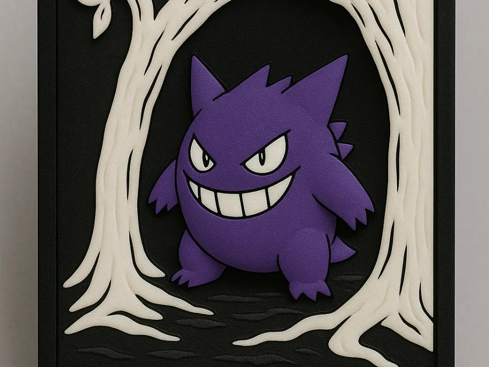 Gengar Small house:) - Free 3D Print Model - MakerWorld