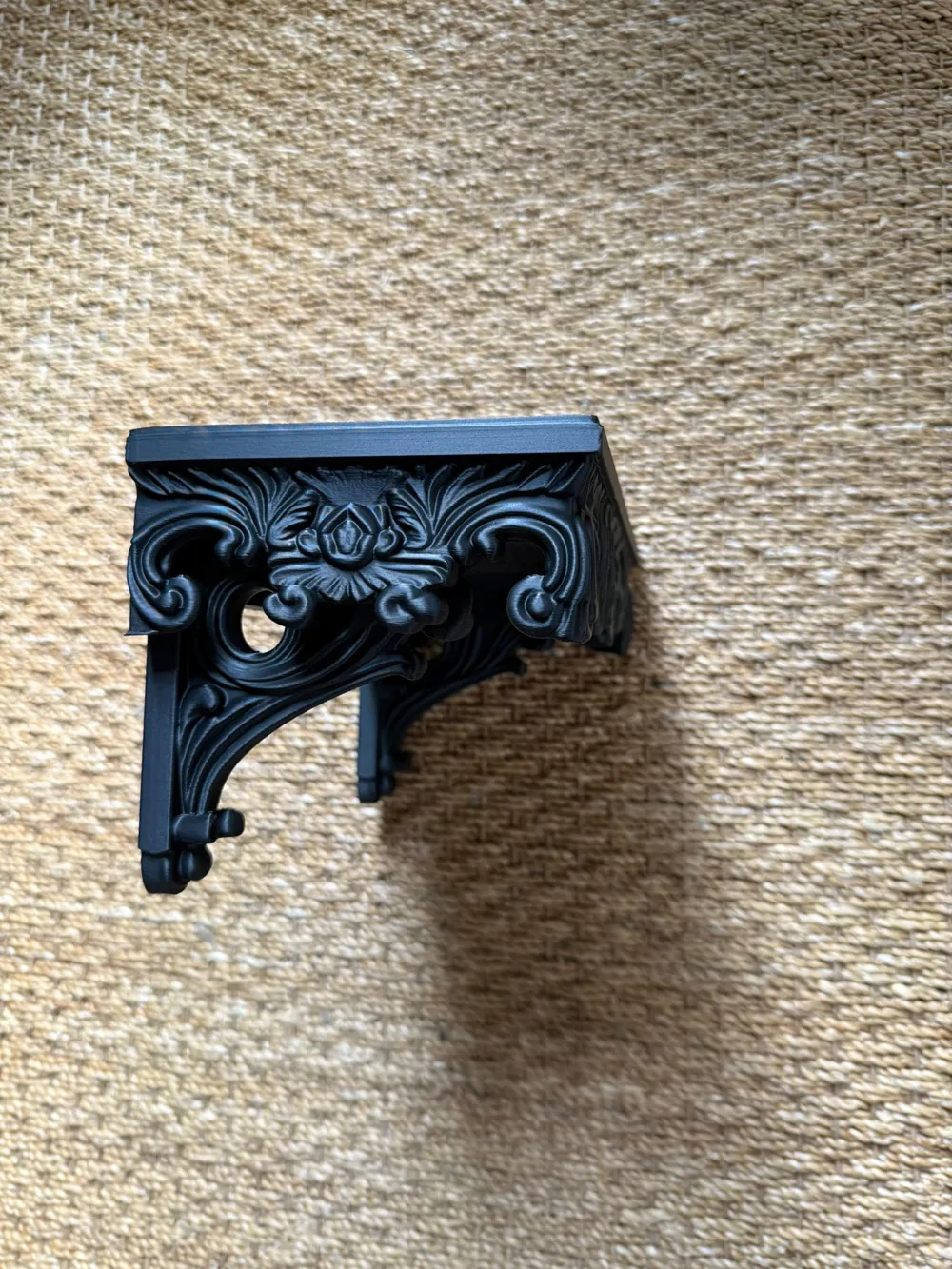 Ornate Baroque Wall Shelf - Filigree - Free 3D Print Model - MakerWorld